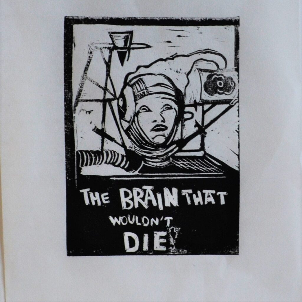 The Brain that Wouldn’t Die Vintage Horror Limited Edition Print ...